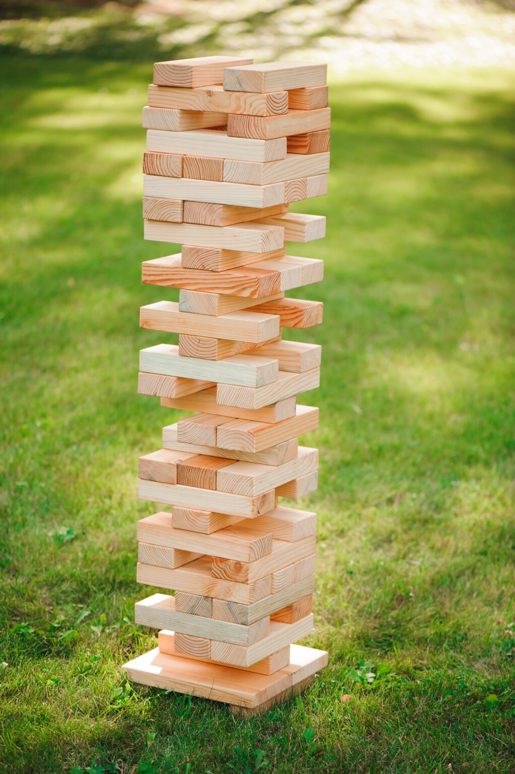 Location Jenga géant en bois, Landes et Pyrénées Atlantiques